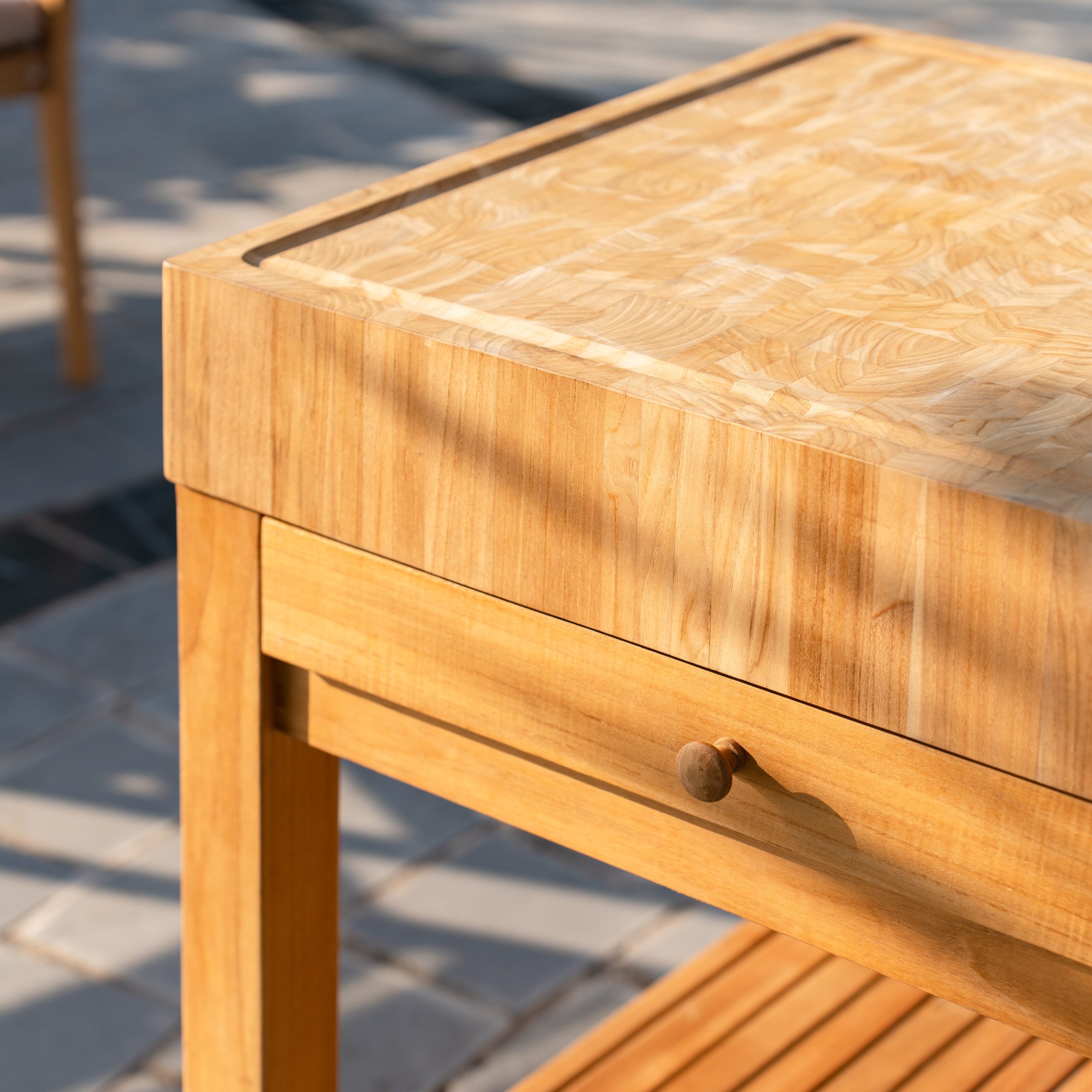 Huggblock Styckbord Agerod – Fika-sourcing